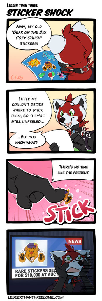 Lesser Than Three #243: Sticker Shock – Lesser Than Three